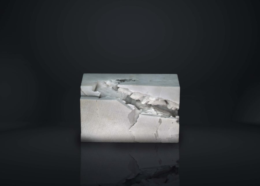 Marble with Quartz, Large – P&L Art and Crystals